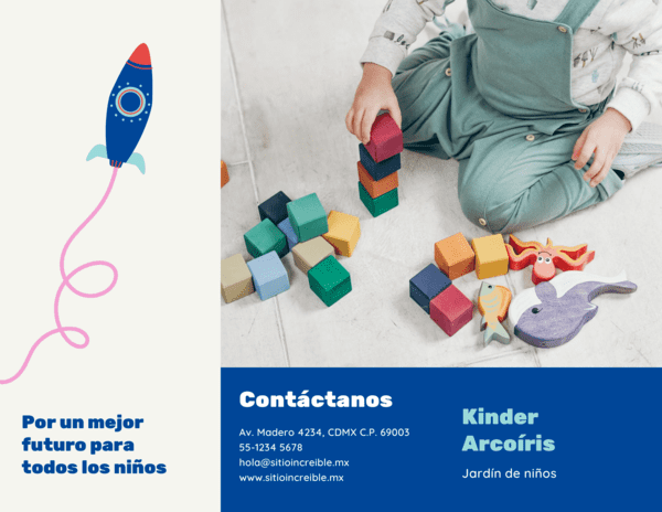 Ejemplos de trípticos gratuitos y editables 【Descargar】