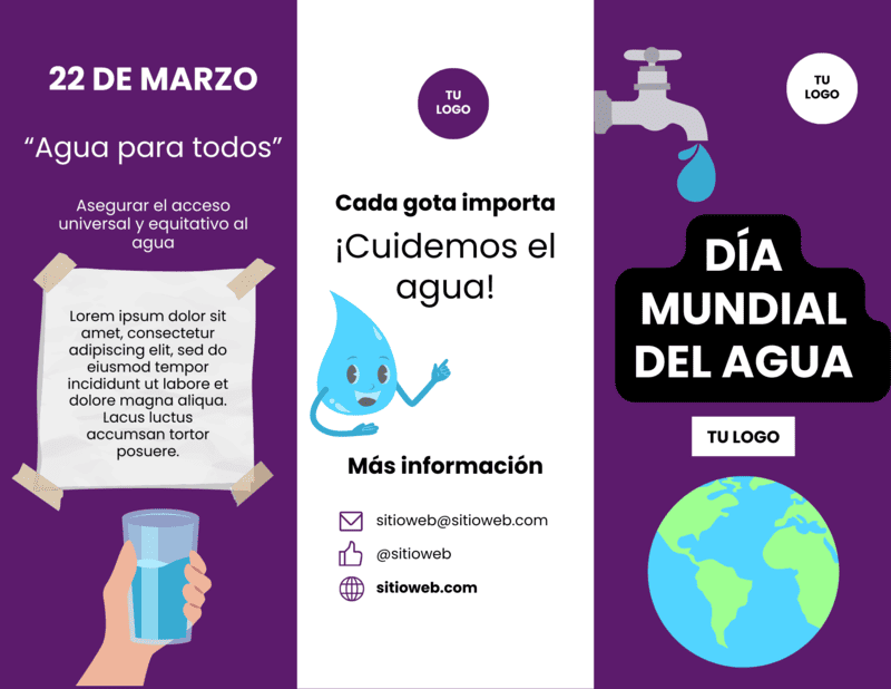 Ideas de trípticos 【Plantillas Gratis】