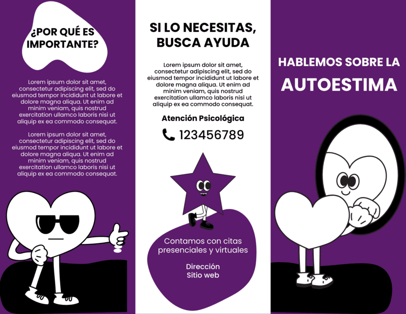 Ideas de trípticos 【Plantillas Gratis】