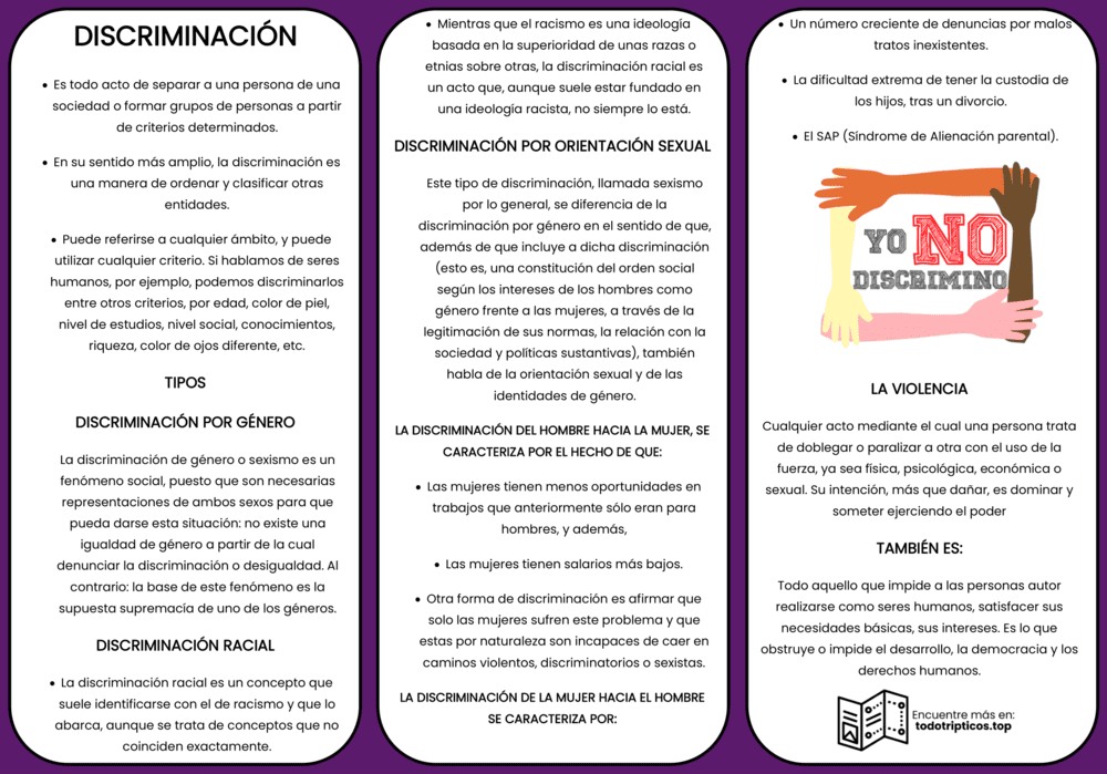 Plantillas de trípticos gratuitas y editables 【Descargar】