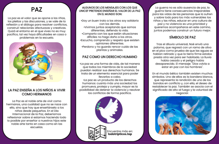 Ideas de trípticos 【Plantillas Gratis】