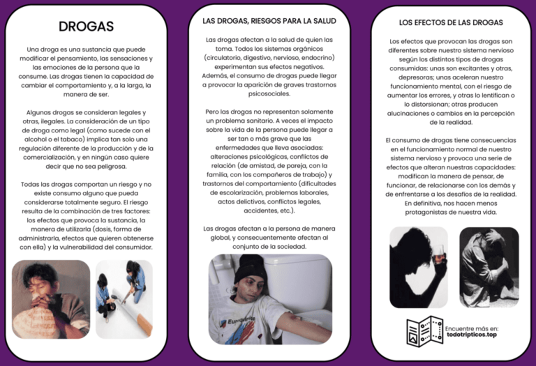 Trípticos de las Drogas 【Descargar】